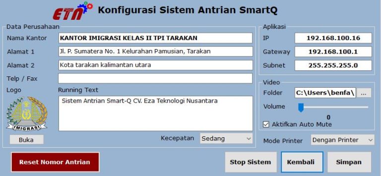 SmartQ | CV EZA TEKNOLOGI NUSANTARA